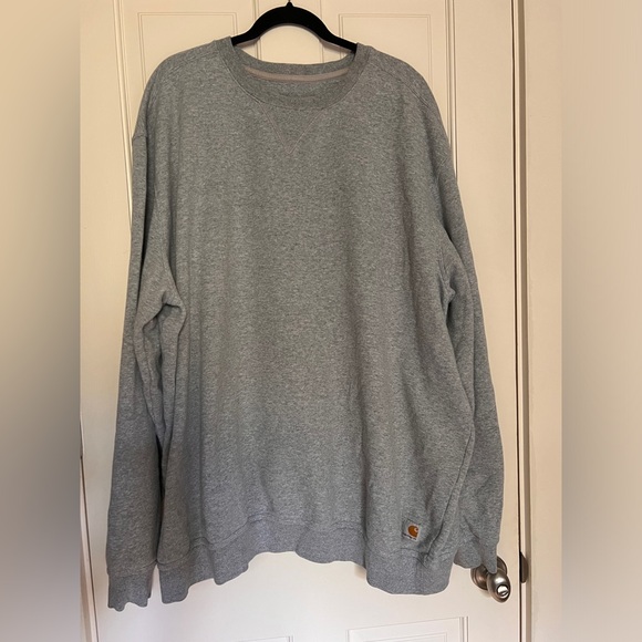 Carhartt | Sweaters | Vintage Carhartt Heather Gray Crewneck | Poshmark